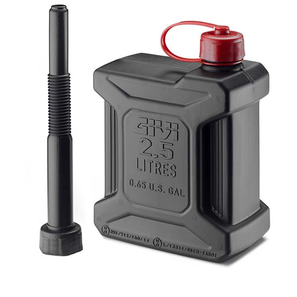 GIVI JERRYCAN 2,5L BENZIN/OLIE/VAND - MotoStore